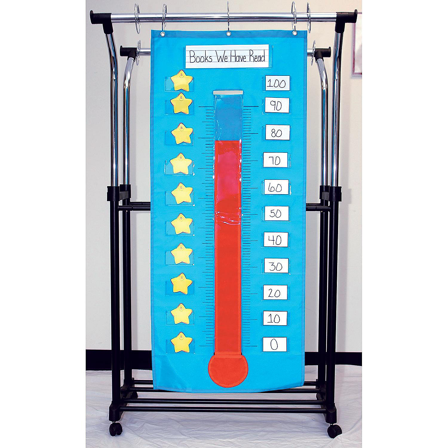 Thermometer/Goal Gauge Pocket Chart