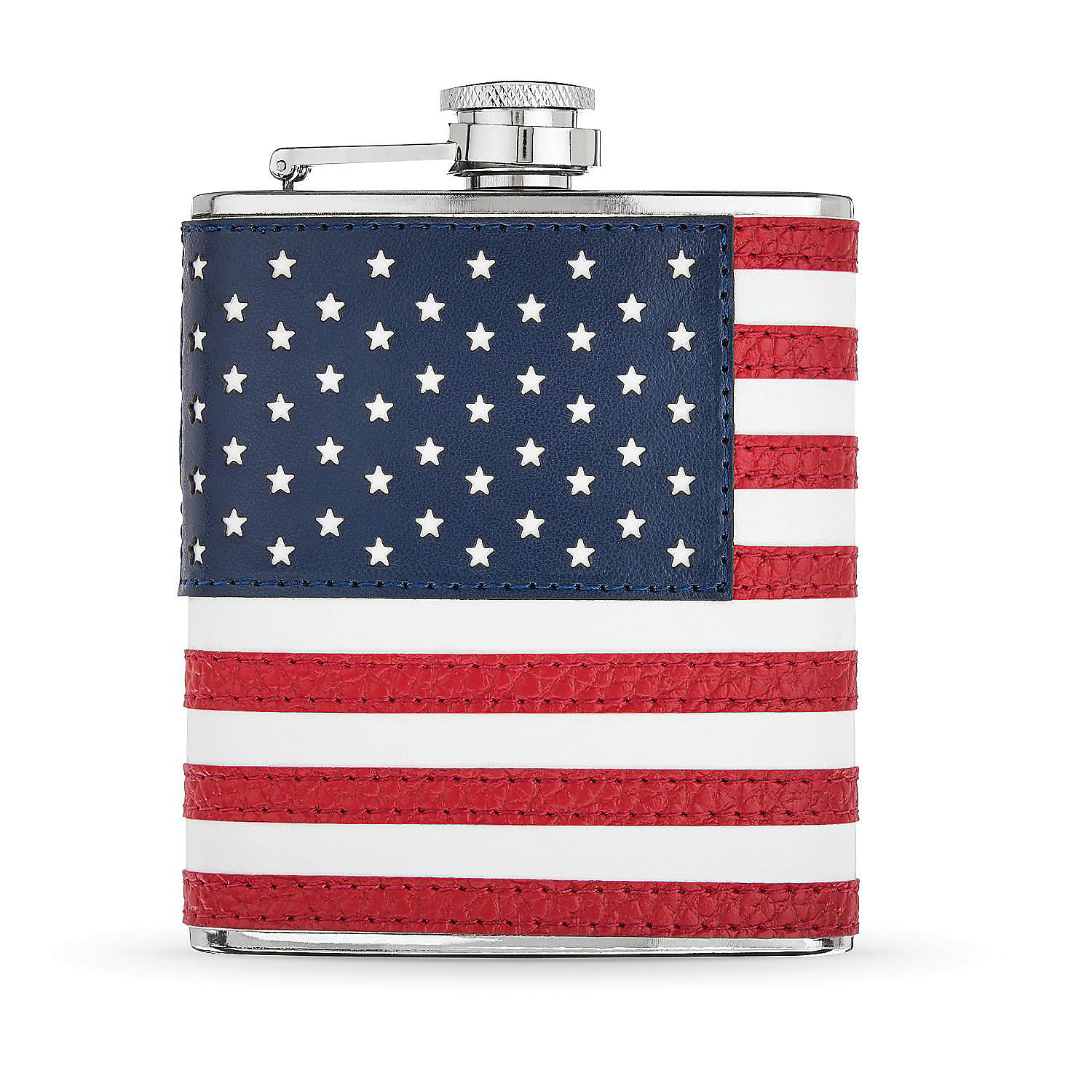True American Flag Flask by True | Oriental Trading