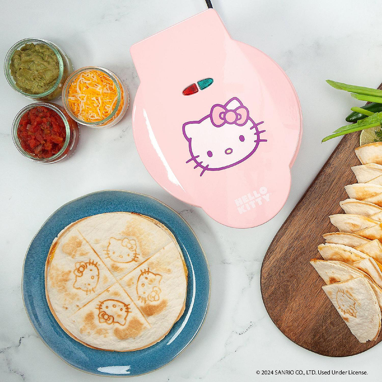 Uncanny Brands Hello Kitty Quesadilla Maker - Small Kitchen Appliance ...