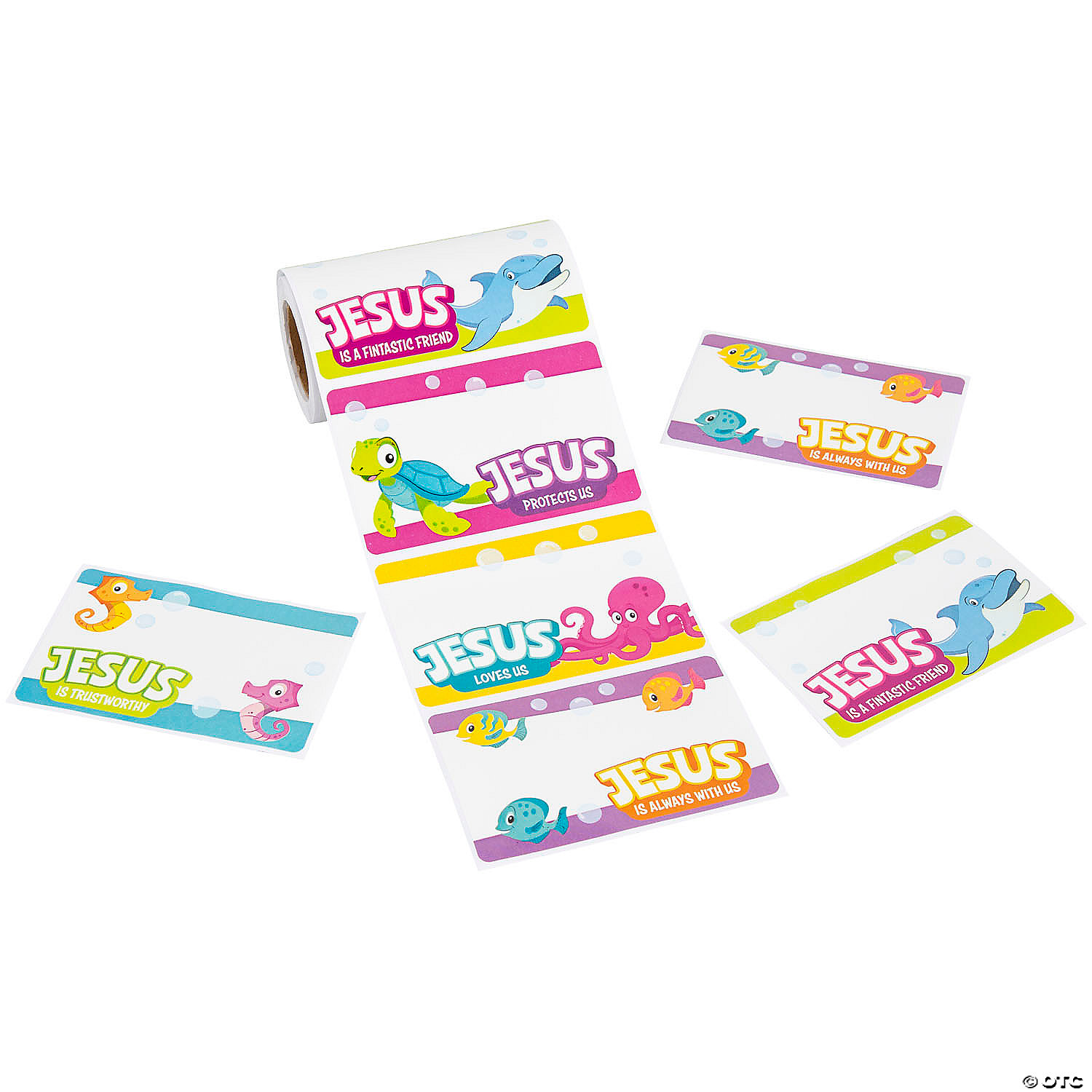 Under the Sea VBS Name Tags/Labels - 100 Pc. - Discontinued