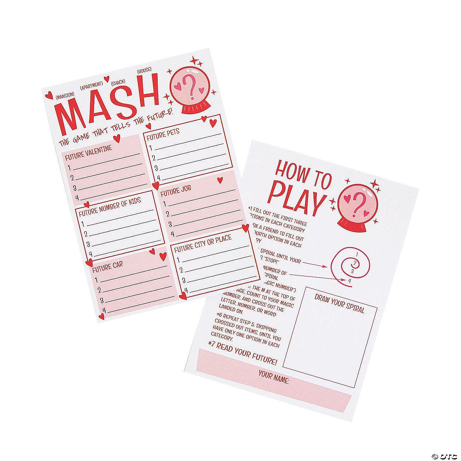 Digital Prints Prints Art & Collectibles Galentine's Day Printable MASH ...