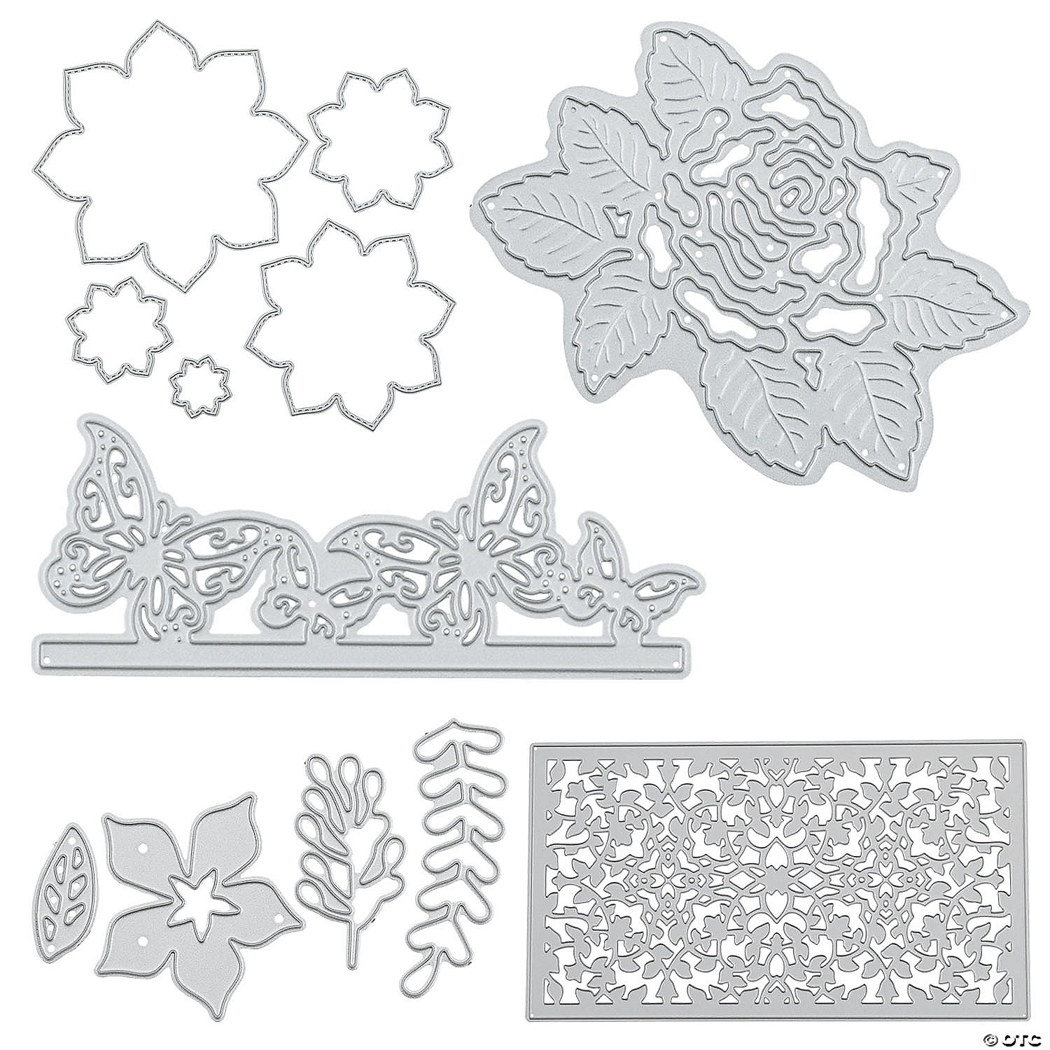 Value Spring-Themed Cutting Die Assortment - 12 Pc.