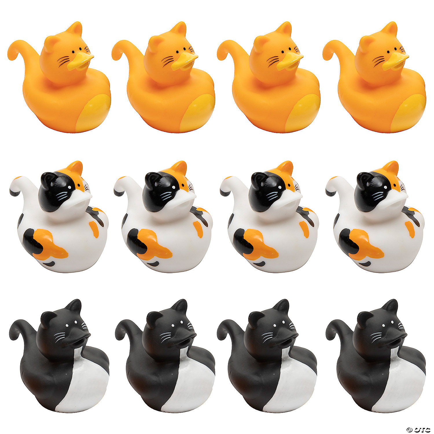 Vinyl Cat Rubber Ducks