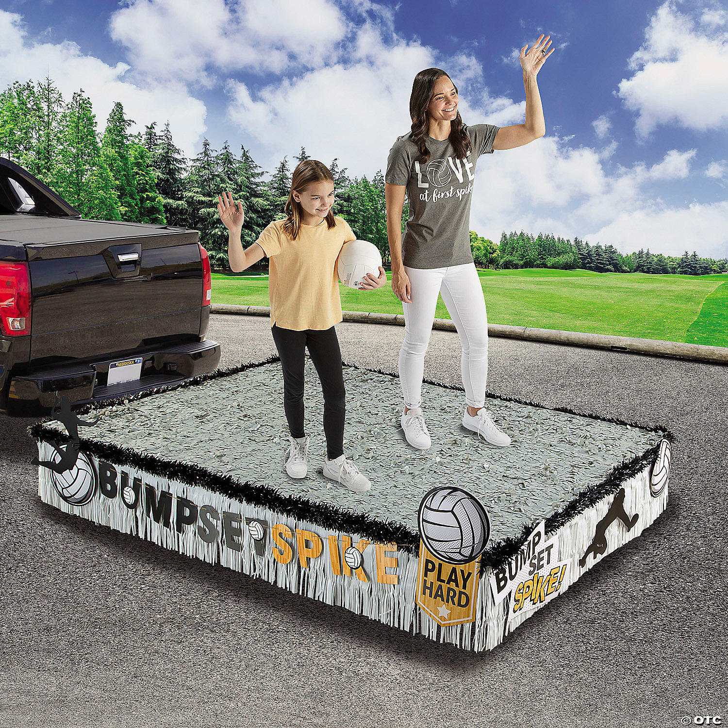 Volleyball Parade Float Decorating Kit | Fun Express