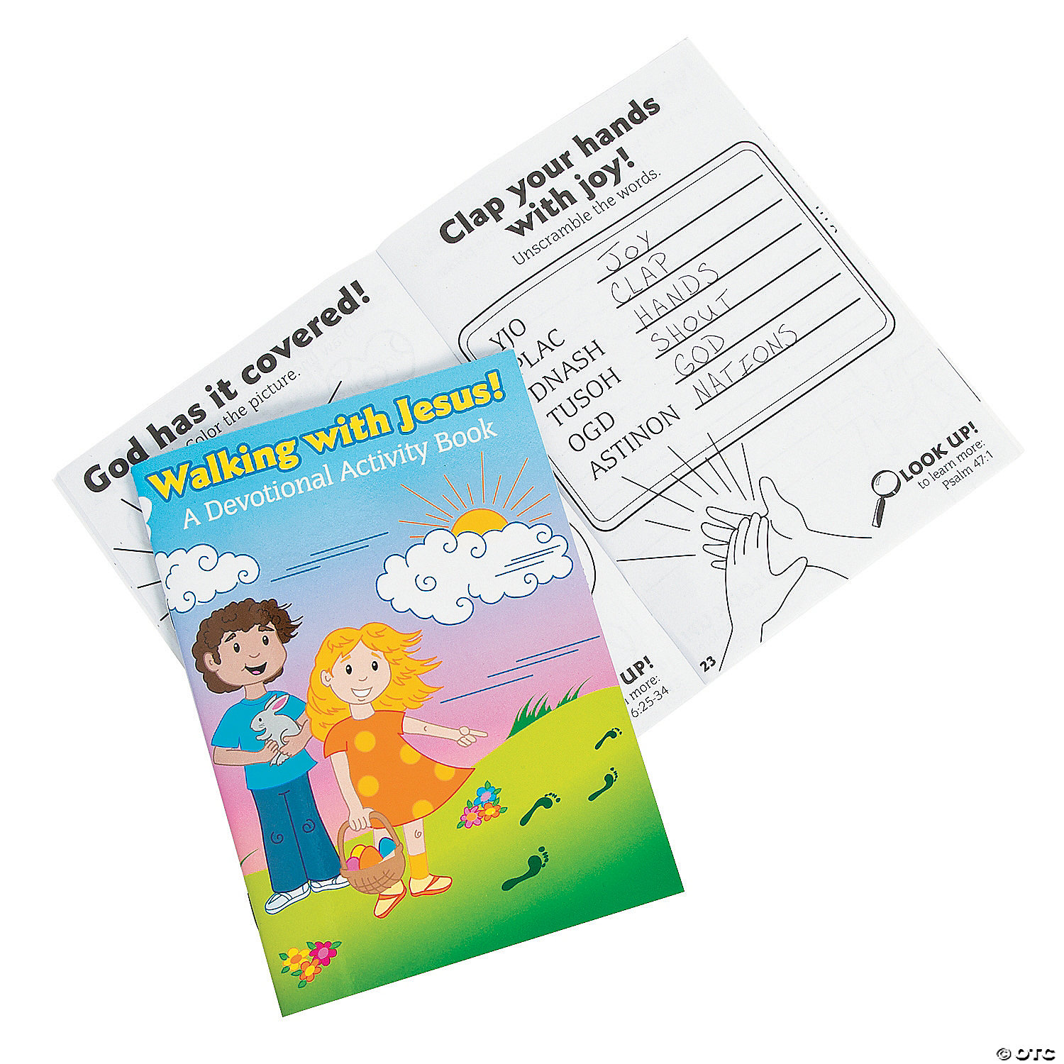 Walking with Jesus! Devotional Activity Book | Fun Express