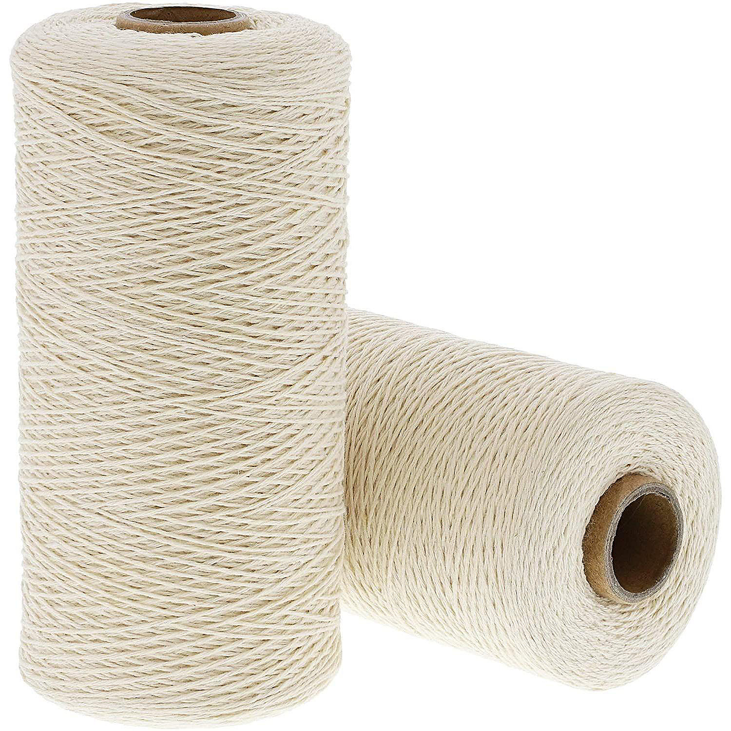 Warp Thread for Weaving Loom, 800 Yards Each (Ivory, 2 Rolls ...