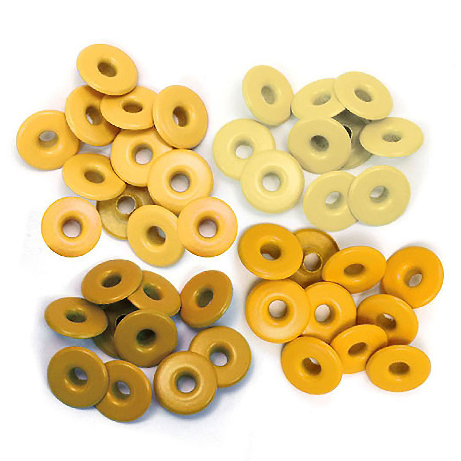 We R Eyelets Wide 40/Pkg-Yellow | Oriental Trading