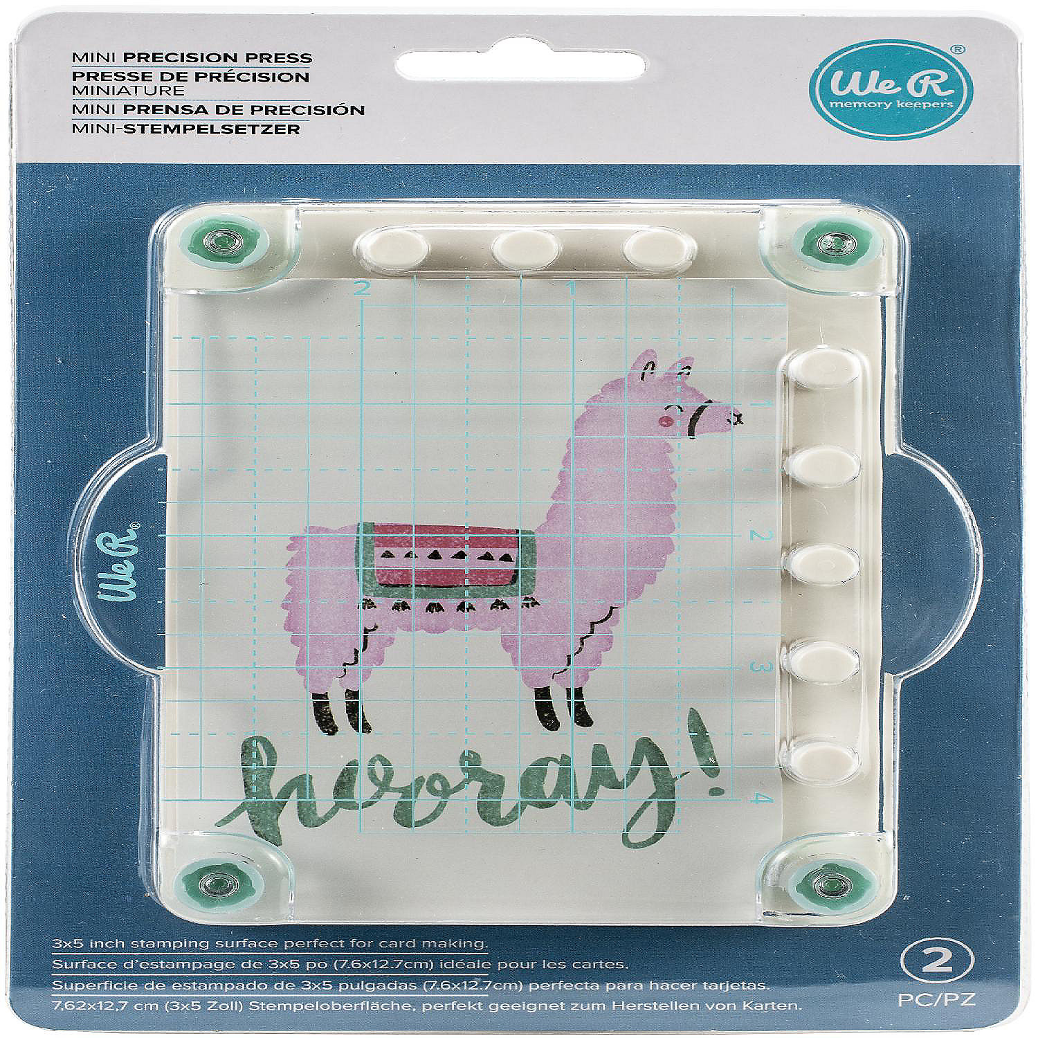 We R Memory Keepers Mini Precision Press-2 Pieces
