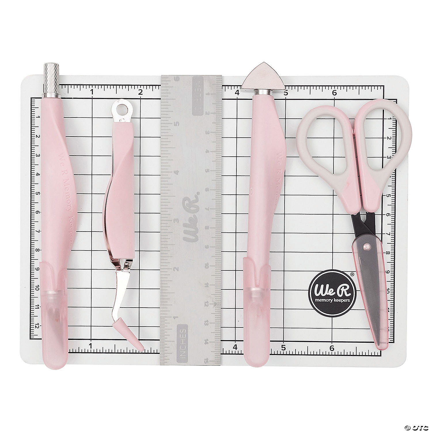 We R Memory Keepers Mini Tool Kit-Pink