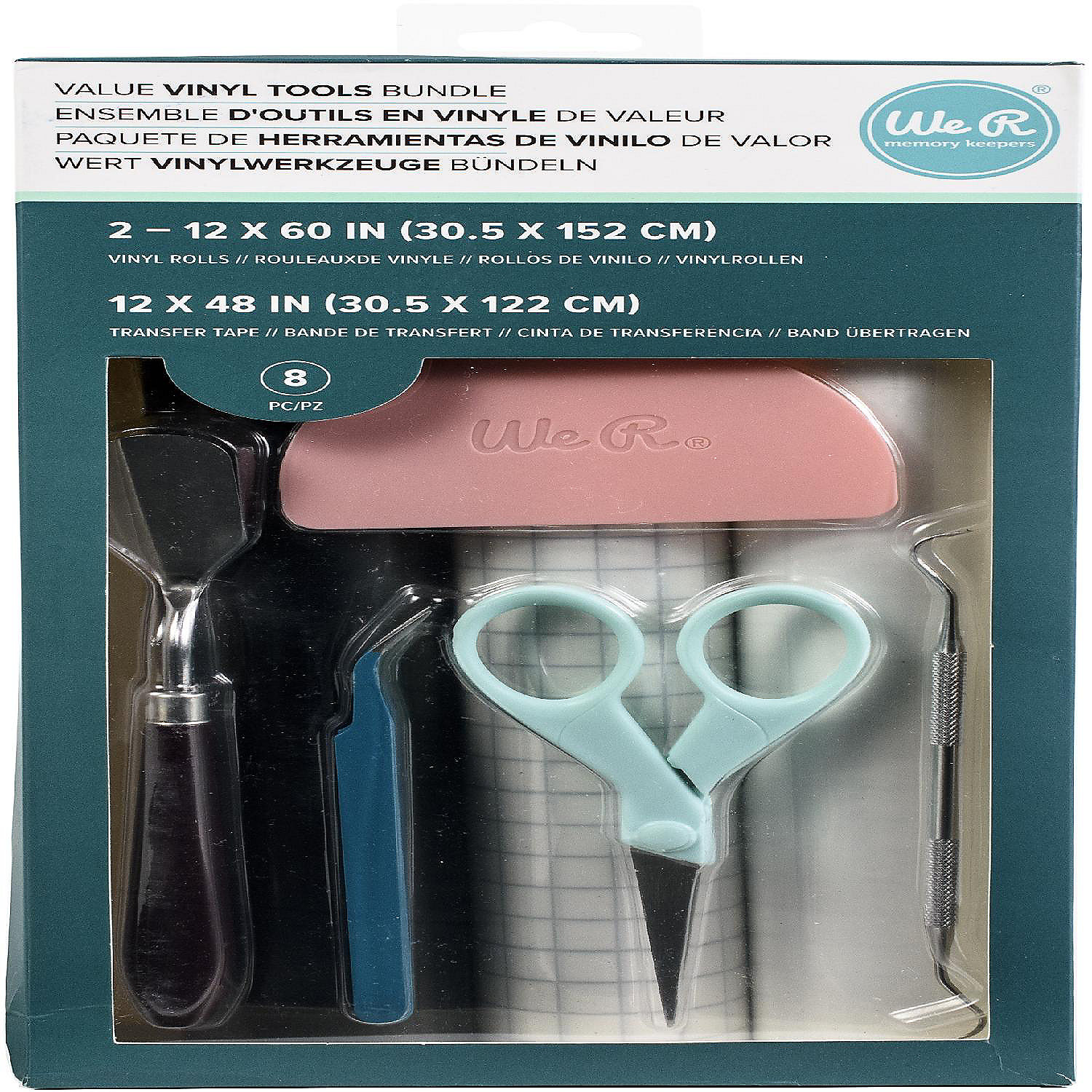 We R Memory Keepers Value Vinyl Tool Bundle-8 Pieces | Oriental Trading