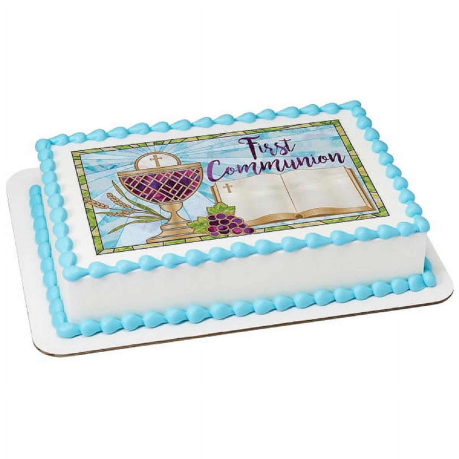 Whimsical Practicality's First Communion Edible Icing Image for 1/4 ...