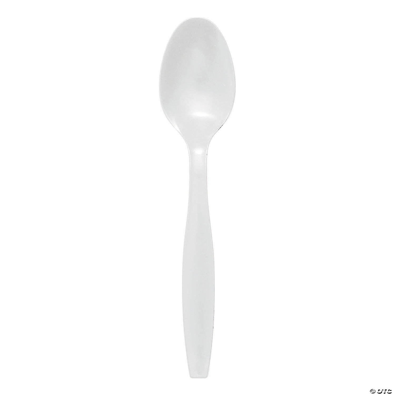White Plastic Disposable Spoons (600 Spoons) | Oriental Trading