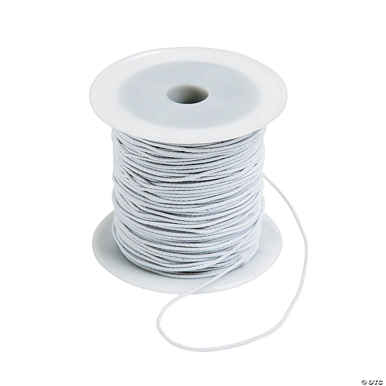 White Round Stretchy Cording - Discontinued