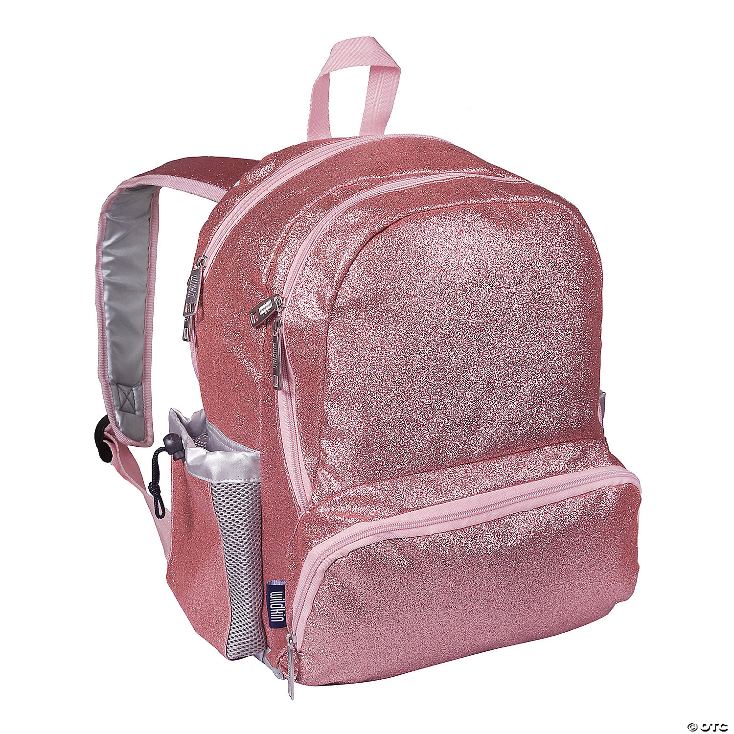 Wildkin Pink Glitter 17 inch Backpack | Oriental Trading