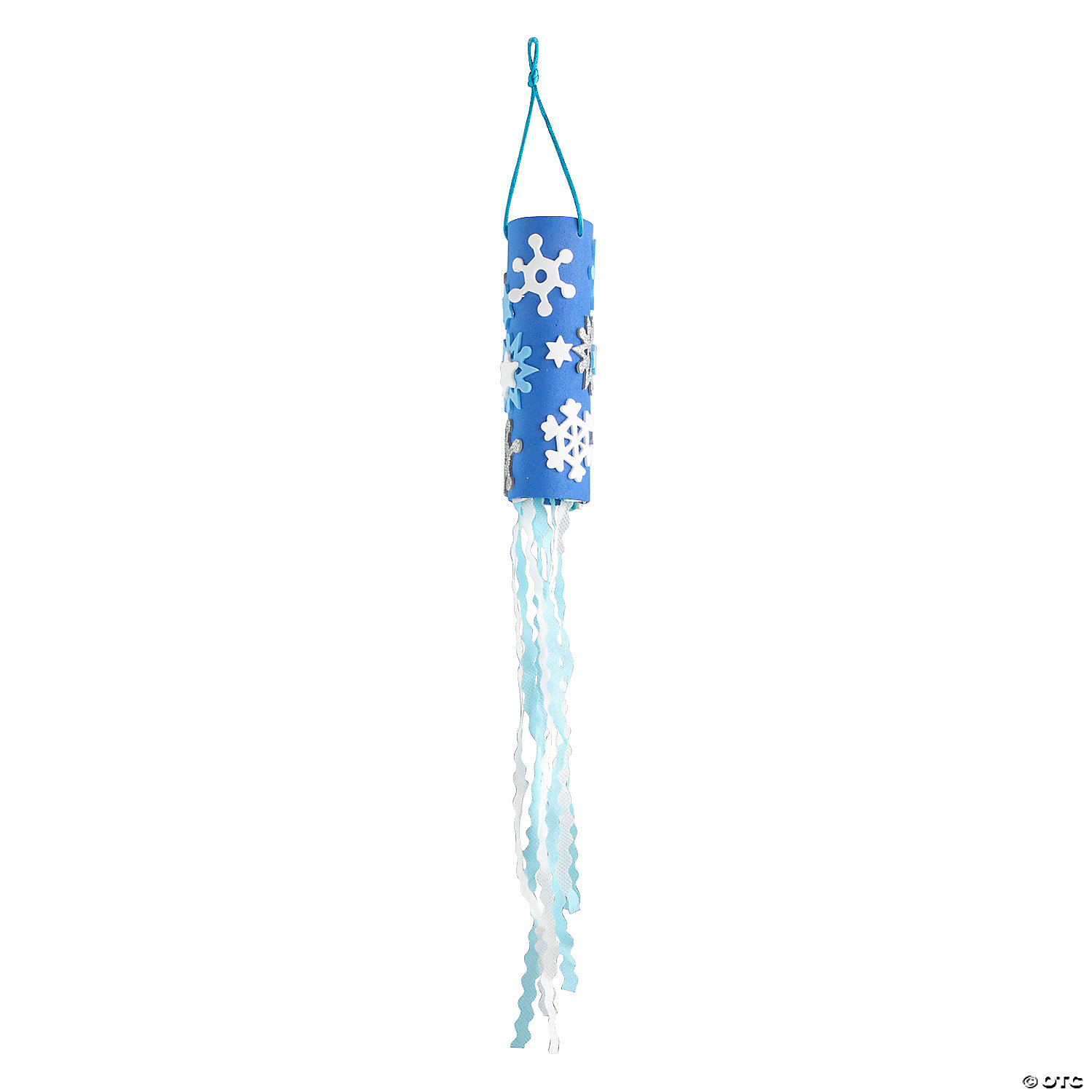 Winter Hanging Windsock Craft Kit - Makes 12 - Discontinued