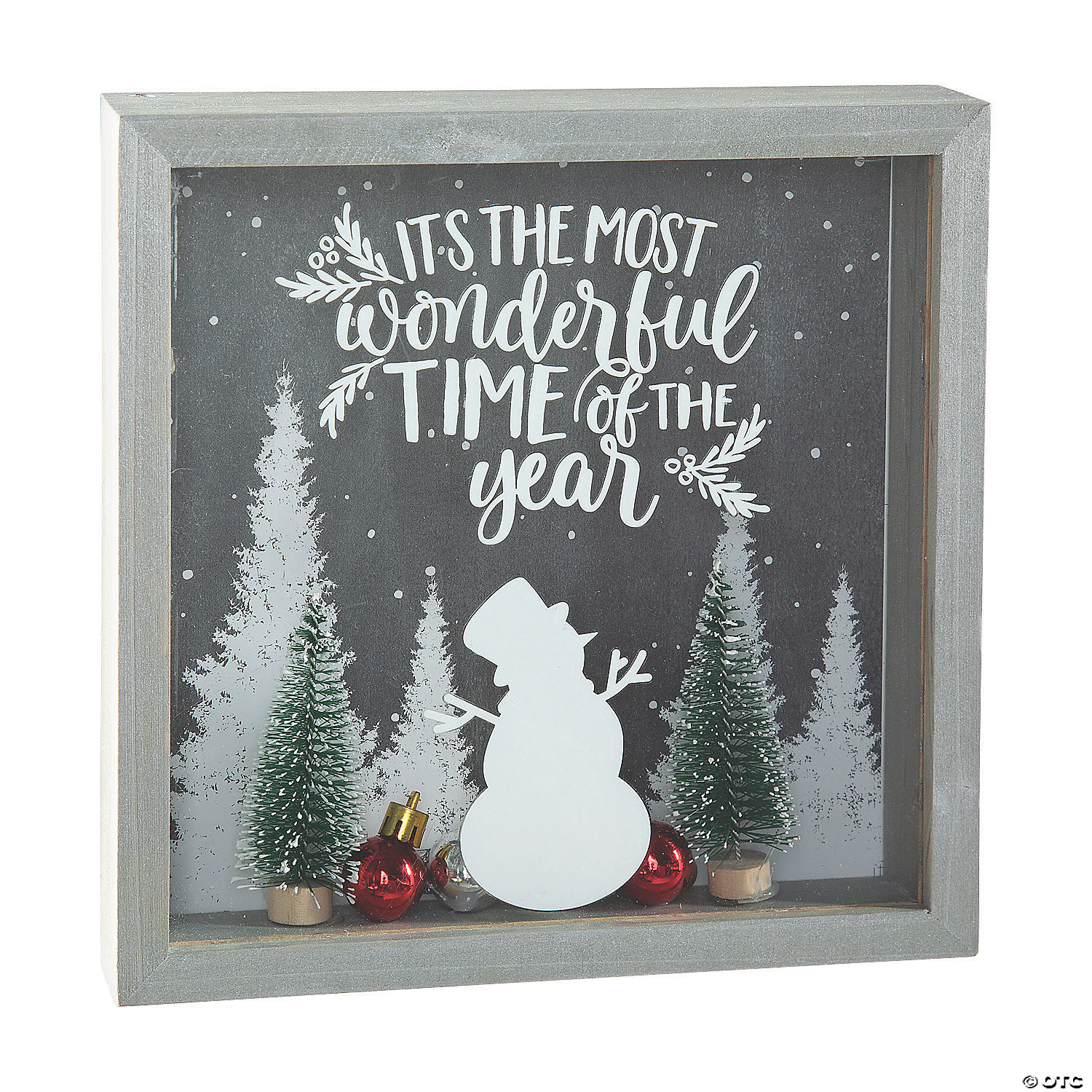 Winter Shadow Box Craft Kit - Makes 1
