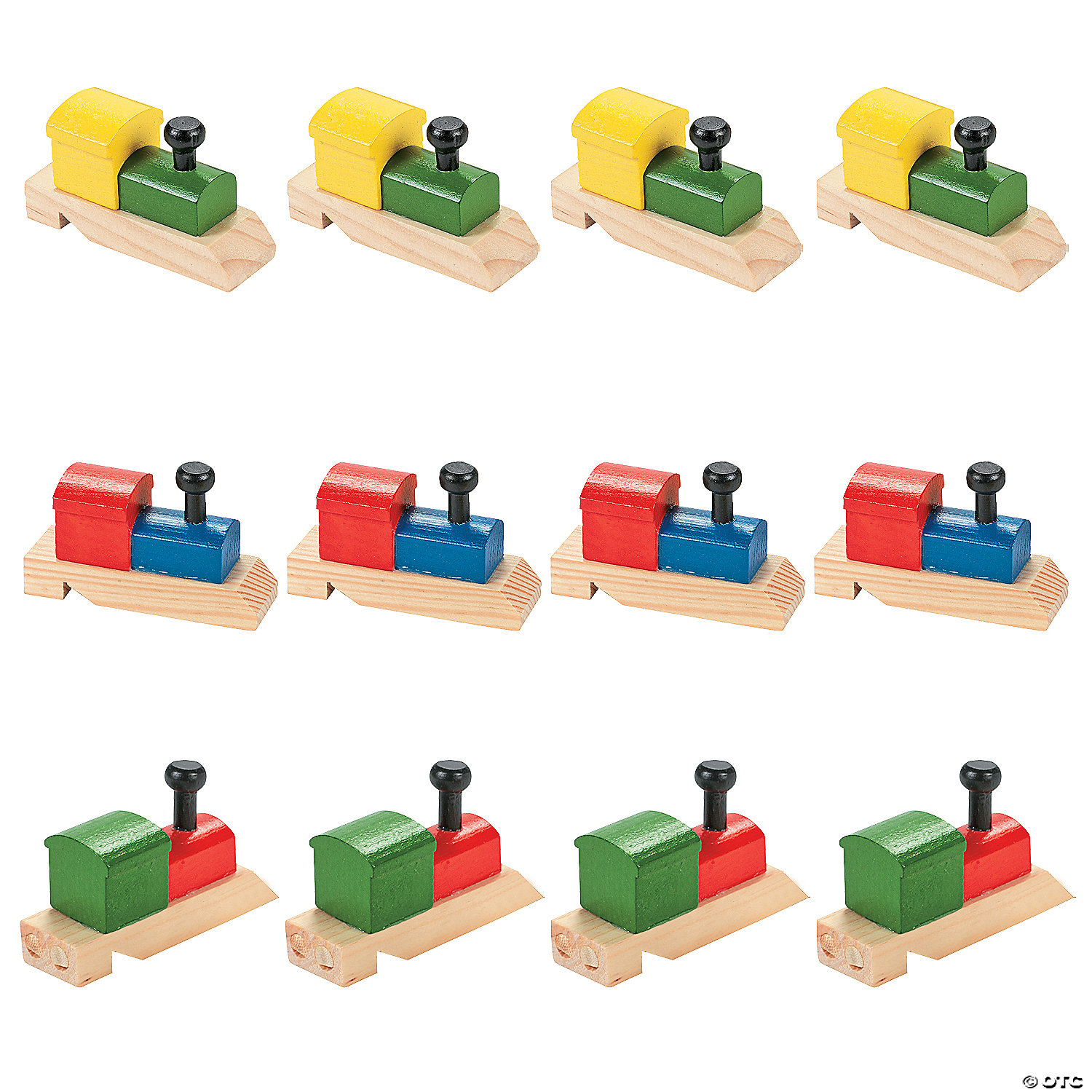 Wooden Train-Shaped Whistles | Fun Express