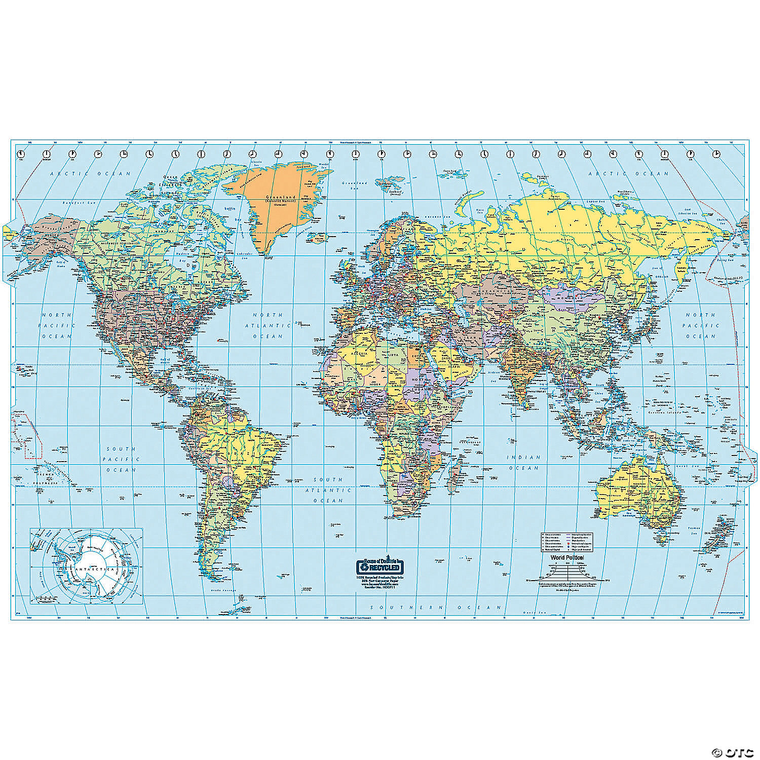 World Nation Map