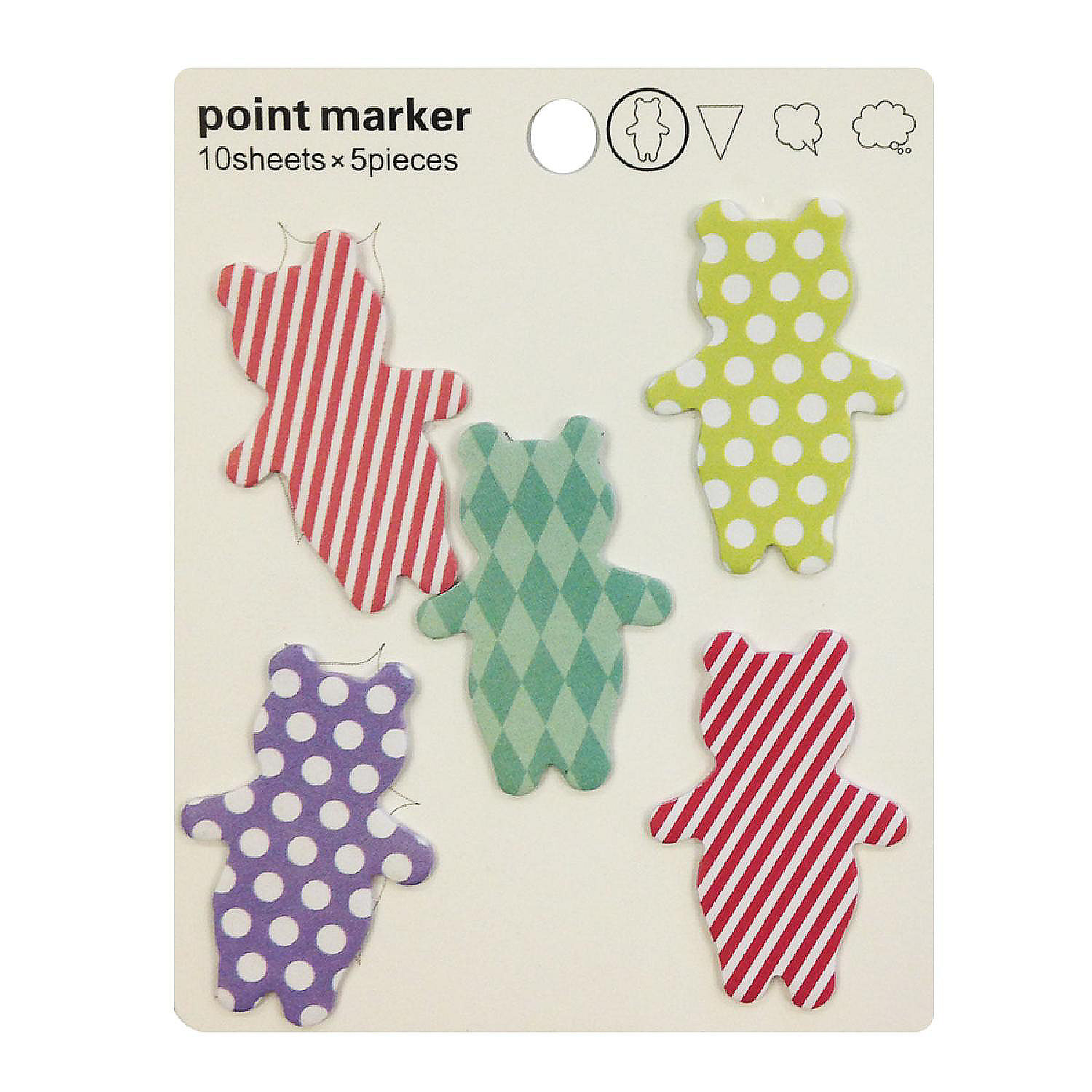 Wrapables Dancing Bears Sticky Notes | Oriental Trading