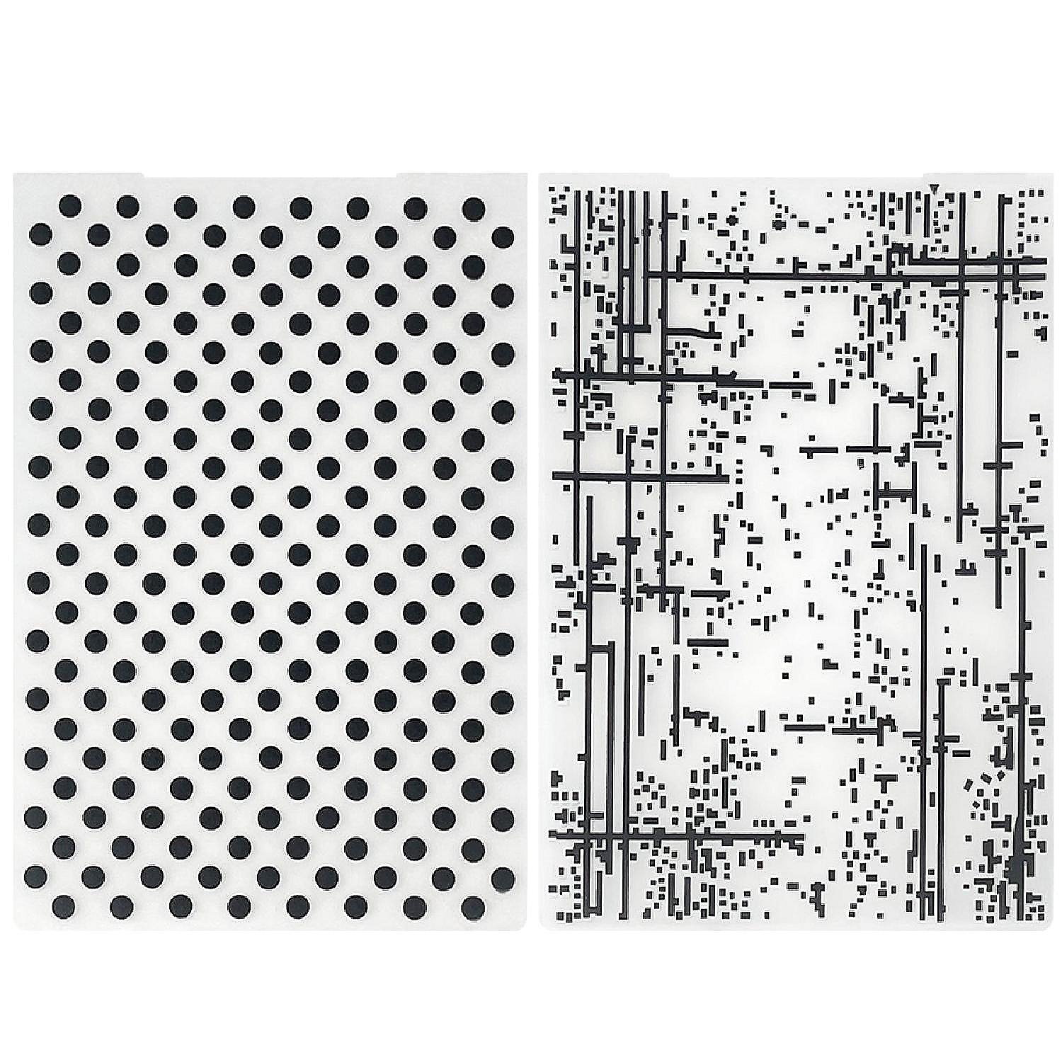 Wrapables Embossing Folder Paper Stamp Template for Scrapbooking, Card Making, DIY Arts & Crafts ...
