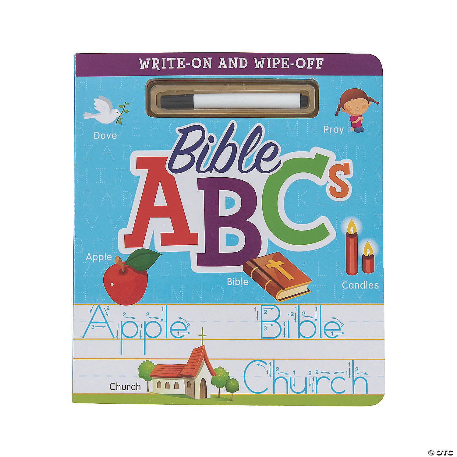 Write-On & Wipe-Off Bible ABCs Book - Discontinued