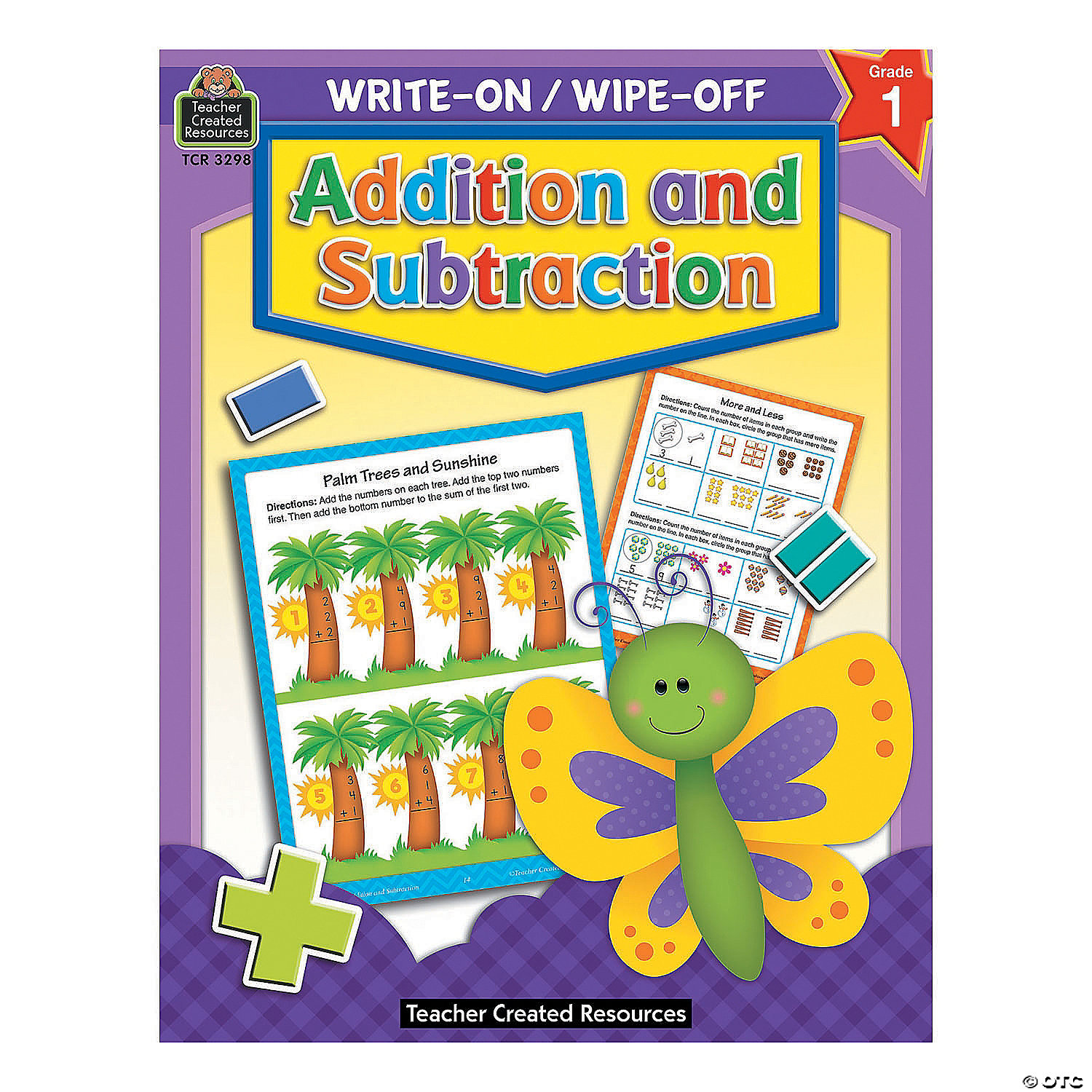 Write On, Wipe Off Addition and Subtraction Book | Oriental Trading