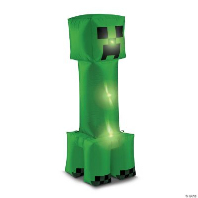 4 Ft. Blowup Inflatable Minecraft™ Creeper Halloween Yard Decoration