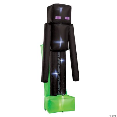 8 Ft. 5" Blowup Inflatable Minecraft™ Enderman with Built-In LED Lights ...