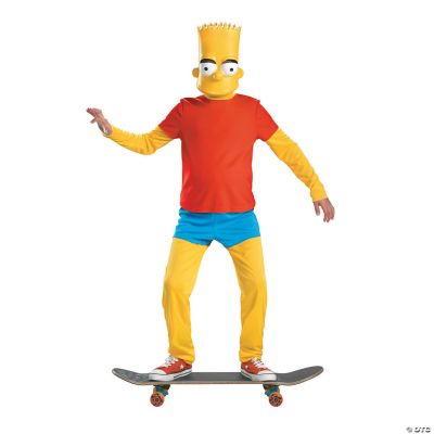 Boy's Deluxe Bart Simpson Costume - Large - Discontinued