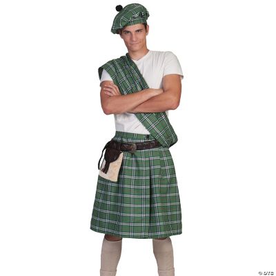 Men's Plaid Highlander Costume