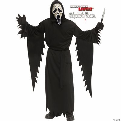 Kids Scream IV™ Ghost Face® Black Robe with Aged Mask Costume ...