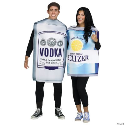 Adults Vodka & Soda Couples Costume