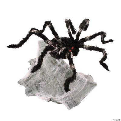 36" Animated Giant Jumping Spider Halloween Decoration | Oriental Trading
