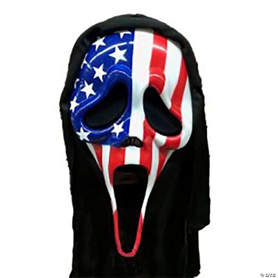 Adults USA Flag Ghost Face Mask