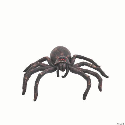 12" Black Latex Tarantula Spider Halloween Decoration | Oriental Trading
