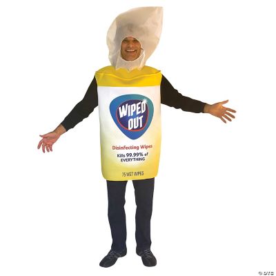 Wiped Out Disinfecting Adult Costume | Oriental Trading
