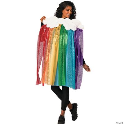 Adults Rainbow With Clouds Costume