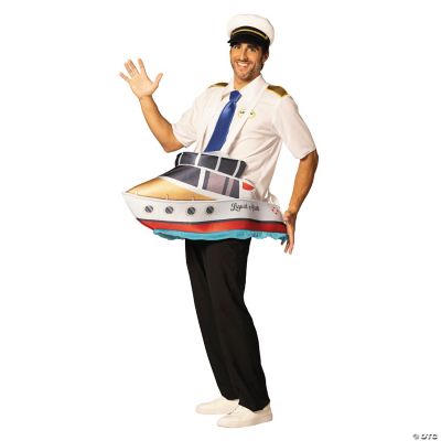 Adults Yacht Captain Tunic Costume - One Size | Oriental Trading