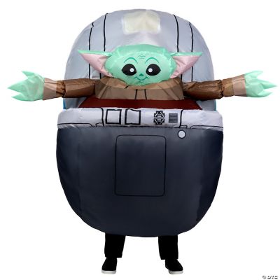 Adults Star Wars Grogu in Pram Inflatable Costume
