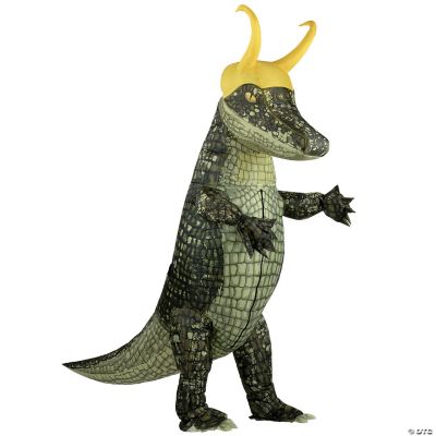 Adults Marvel's Alligator Loki Inflatable Costume | Oriental Trading