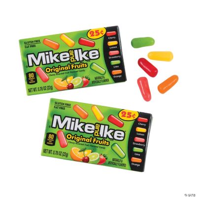 18.72 oz. Mike and Ike® Fruit-Flavored Chewy Candy Boxes – 24 Pc ...