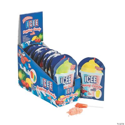 Icee ® Popping Hard Candy With Lollipops