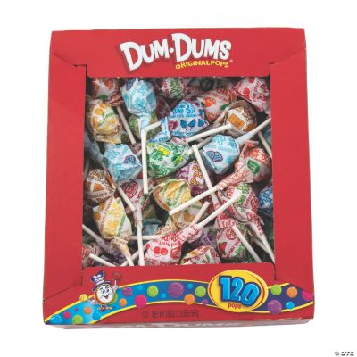 1" 19 oz. Dum Dum® Original Pops Lollipop Assortment - 120 Pc ...