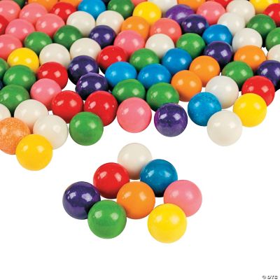 20 oz. Machine-Sized Round, Colorful Dubble Bubble® Gumball Candy - 257 ...