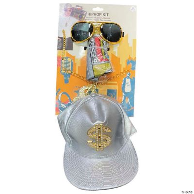 Adults Hip-Hop Bling Costume Accessory Kit - 5 Pc. | Oriental Trading