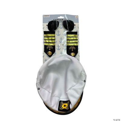 Adults Boat Captain Costume Accessory Kit - 4 Pc. | Oriental Trading