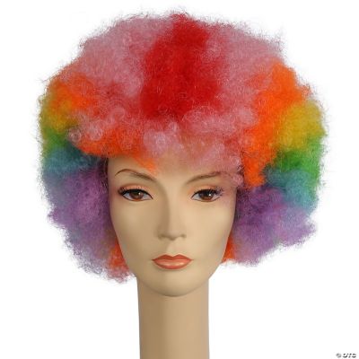 Deluxe Afro Wig, Rainbow - Discontinued