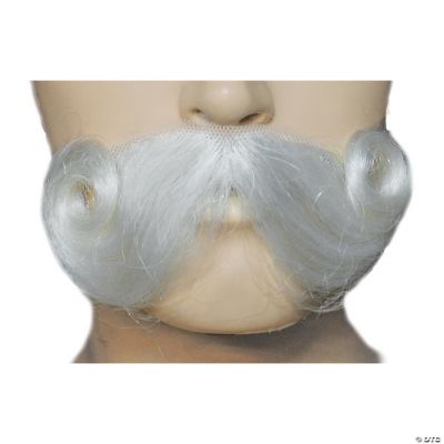 Santa Mustache Yak 004YS White