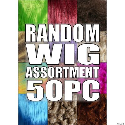 Bulk 50 Pc. Wig Assortment