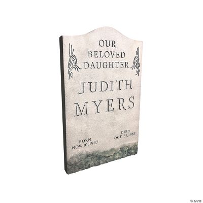 40" Halloween™ (1978) Judith Myers Tombstone Prop Decoration